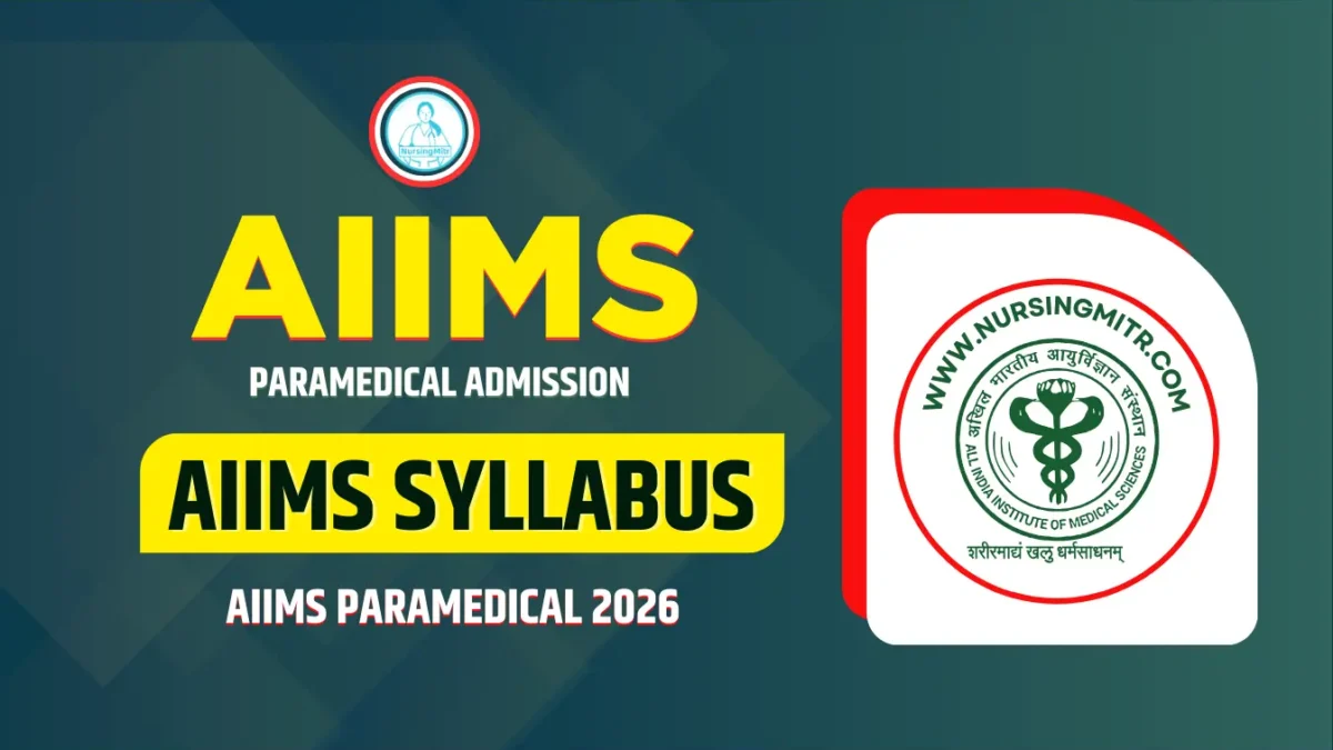 AIIMS Paramedical Syllabus 2026: PDF Download, Exam Pattern & Subject ...
